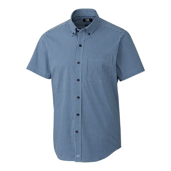 Cutter & Buck | Shirts | Nwt Cutter Buck Zen Blue Anchor Shortsleeve ...